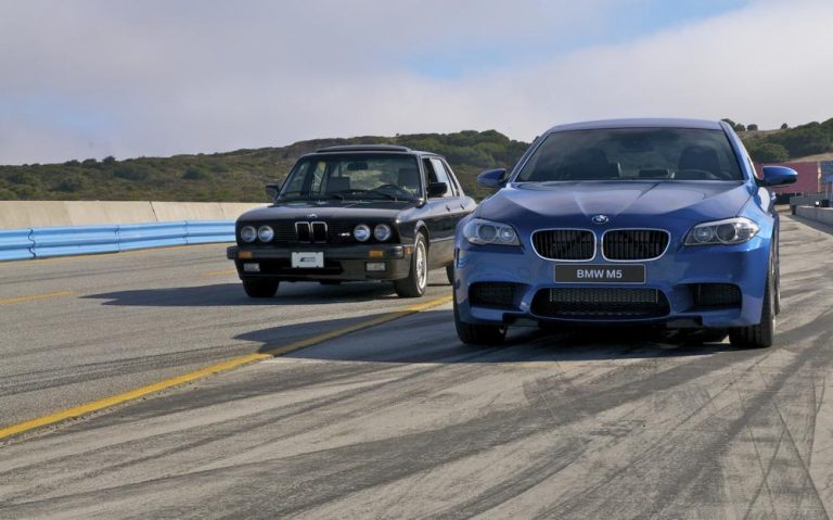 BMW M5 feirer bursdag med svidd gummi! – Gatebil