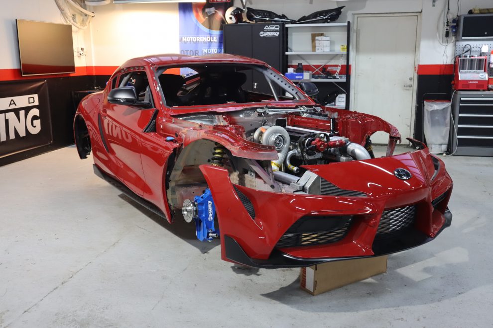 BYGGER DRIFTEBIL AV NYE TOYOTA SUPRA – Gatebil