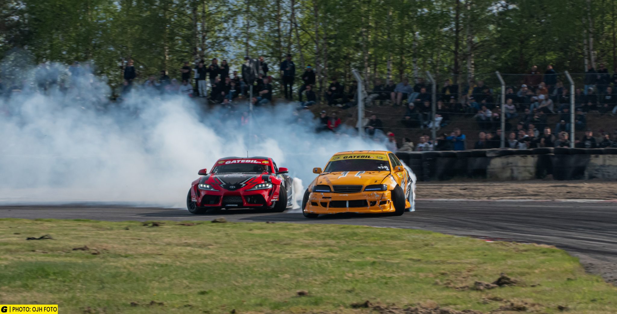 Gatebil Drift Battle at Rudskogen – Gatebil
